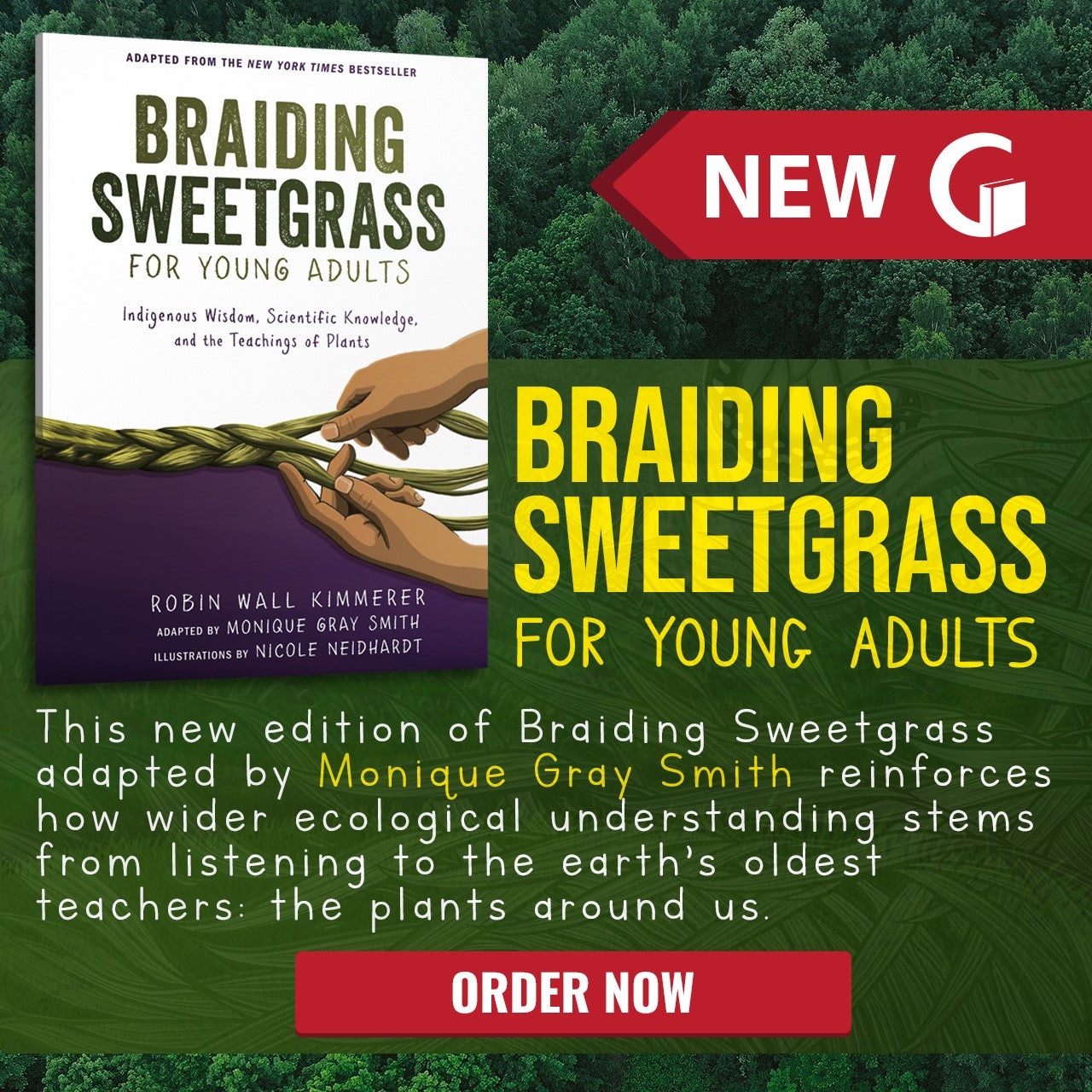 Braiding Sweetgrass for Young Adults