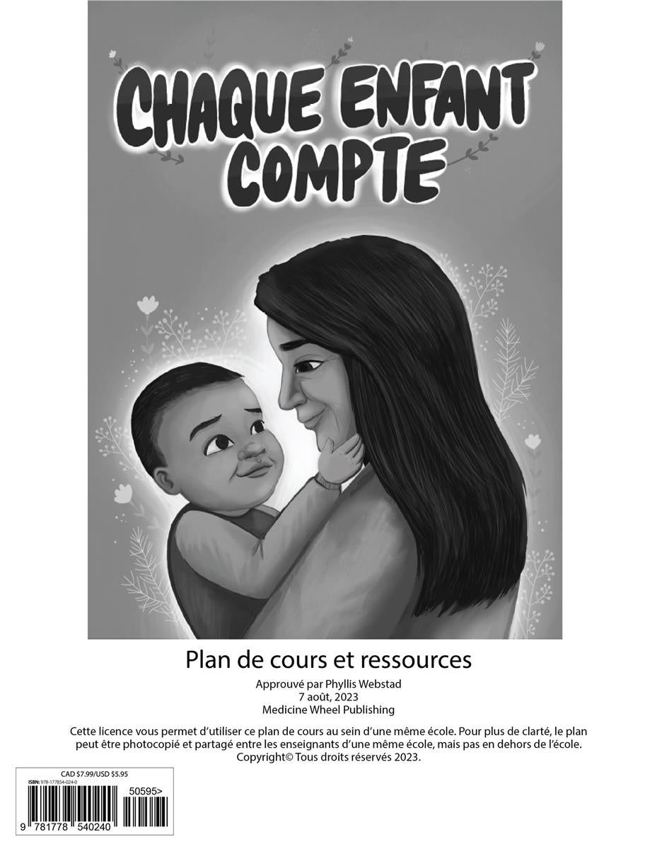 Chaque enfant compte plan de cours (Every Child Matters Teacher Lesson